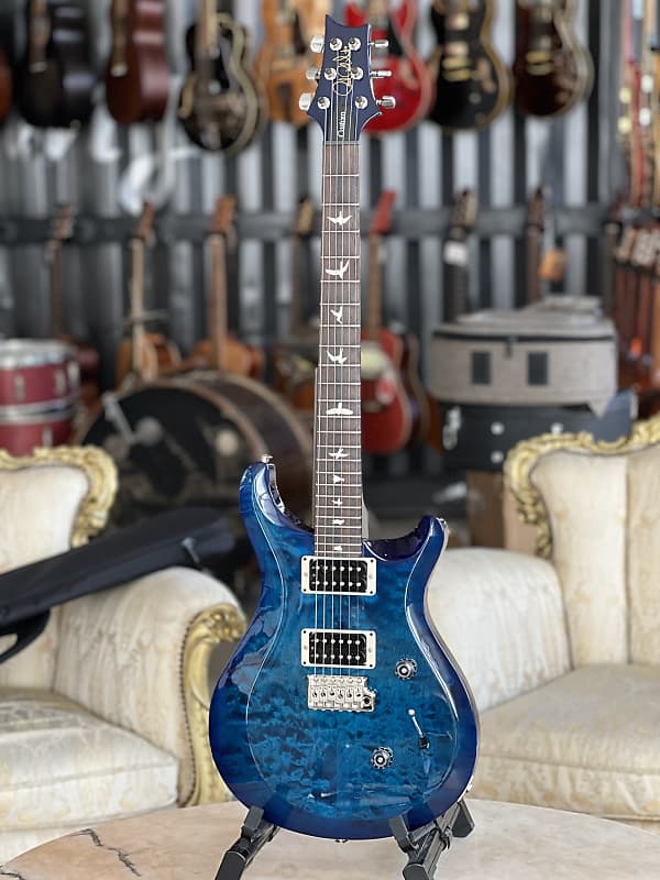 PRS S2 Custom 24 Quilt Blue Matteo 85/15 | Reverb UK