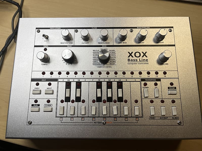 x0xb0x 303 clone - Silver | Reverb