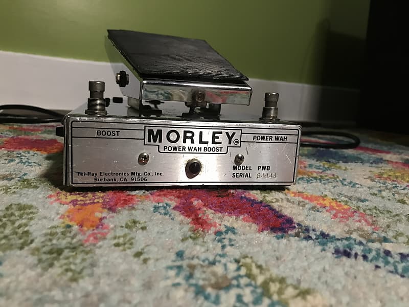 Morley Power Wah Boost 70s Chrome | Reverb