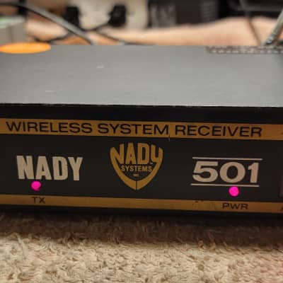Nady 501 Wireless Guitar System 1980's-90's - Black | Reverb