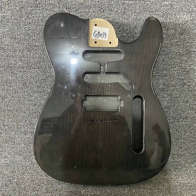 Ash Wood HSS Telecaster Tele Style Guitar Body DIY Project | Reverb