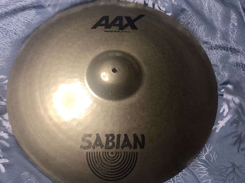 Sabian 22” AAX Metal Ride | Reverb