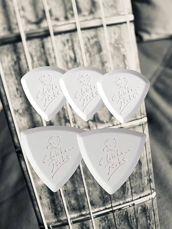 ChickenPicks 5-BABE-CP variety set Pointy 5 guitar picks | Reverb
