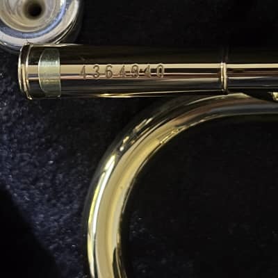 Excellent Brasswind 1508 Trumpet Yellow Brass Wind Instrument | Reverb