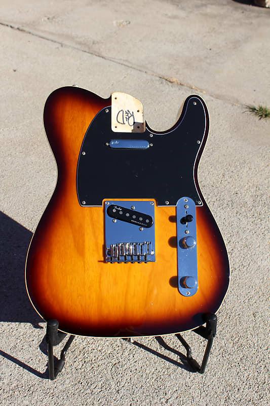 Fender American Ultra Luxe Telecaster Body - Fully Loaded! | Reverb