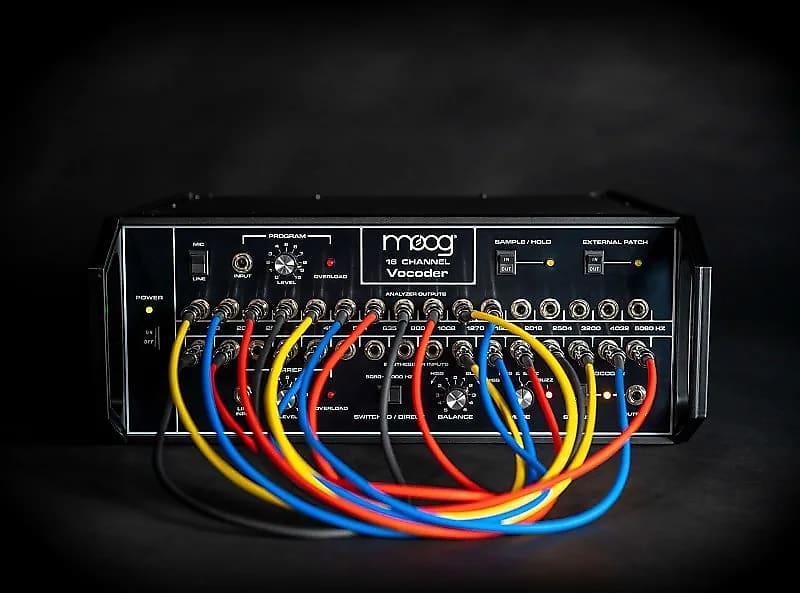 Moog 16 Channel Vocoder 2020 - Black | Reverb
