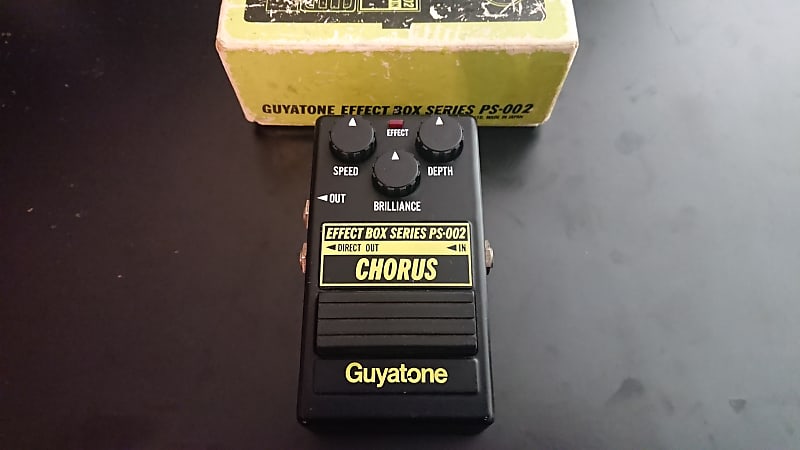 1980s, Made in Japan, Boxed - Vintage Guyatone Chorus PS-002 | Reverb