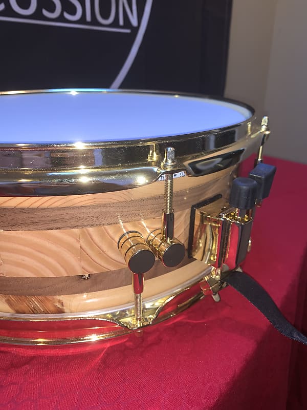 Snare Drum 14"x5" Butcher Block Walnut/Douglas Fir/Ironwood | Reverb