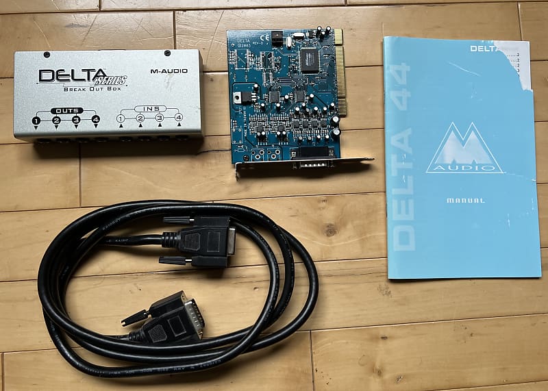 M-Audio Delta-44 PCI Audio Card Interface 4-in/4-out | Reverb