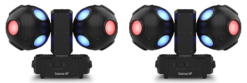 2) Chauvet DJ Cosmos HP RGBW LED DMX Beam/Strobe Dance Floor | Reverb