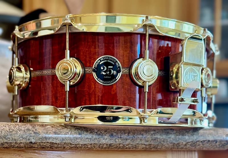 DW Drum Workshop 25th Anniversary Timeless Timber Snare Drum | Reverb