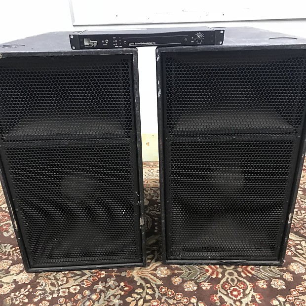 Meyer MSL-4 | Powered (Active) Long Throw Loudspeakers (Pair) | Reverb