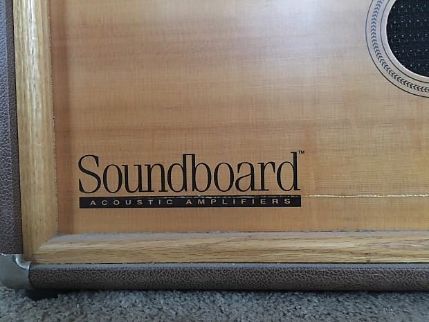 High cliff Soundboard acoustic amp 1999 Tan | Reverb