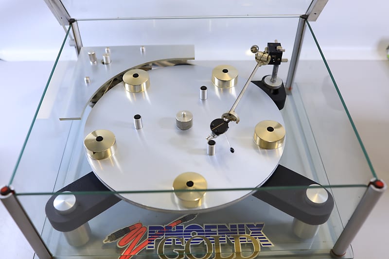 Vintage Transcriptors Skeleton Turntable. Serviced! | Reverb