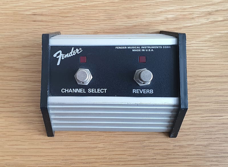 Fender Amp Footswitch 80s-90s - Channel Select\Reverb - Made | Reverb
