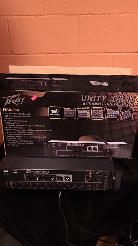 Peavey UNITY DR16 16-Channel Digital Mixer | Reverb