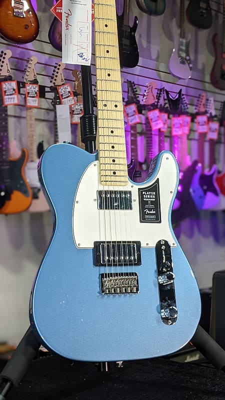 Fender Player Telecaster - Tidepool HH *Plekd and Setup* | Reverb