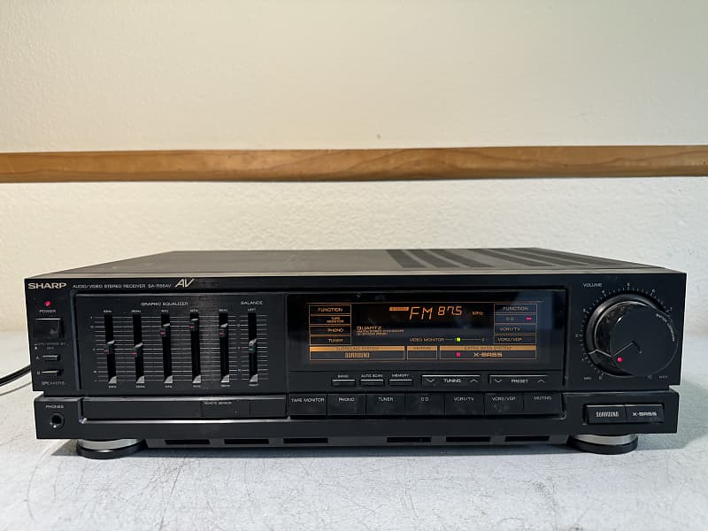 Sharp SA-R56AV Receiver HiFi Stereo Audiophile Equalizer | Reverb