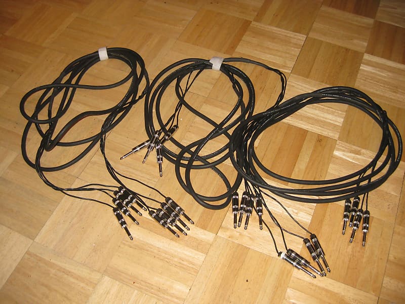 Mogami 4 Channel Snakes 2000's - Black | Reverb