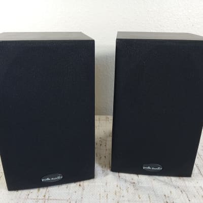 Polk R10 2 Way Bookshelf Speakers | Reverb