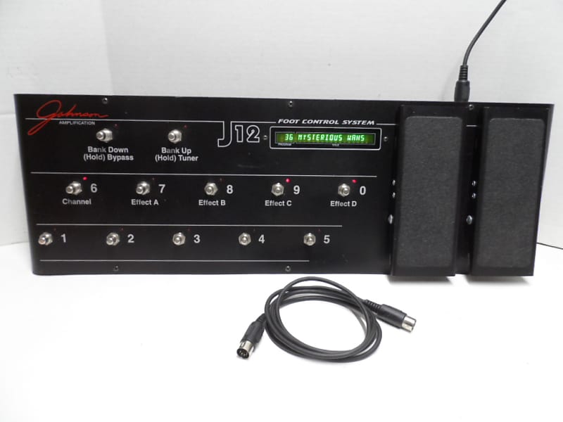 JOHNSON MILLENNIUM MILLENIUM J 12 J12 MIDI MULTI EFFECT FOOT | Reverb