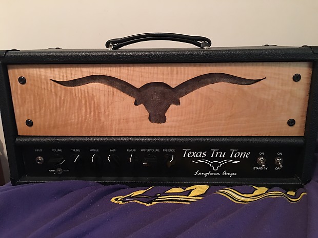 Longhorn Amps Texas Tru Tone black tolex/wood | Reverb
