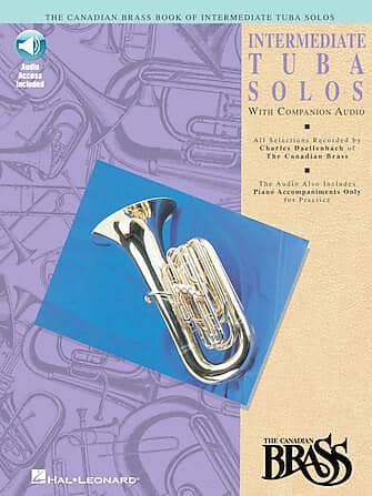 Canadian Brass Book Of Intermediate Tuba Solos Of | Reverb