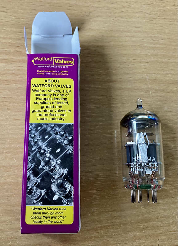 ECC83 Valve/Tube - Drive Tested - Watford Valves | Reverb