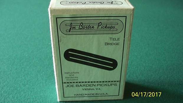 Joe Barden Telecaster Bridge Pickup 1995 | Reverb
