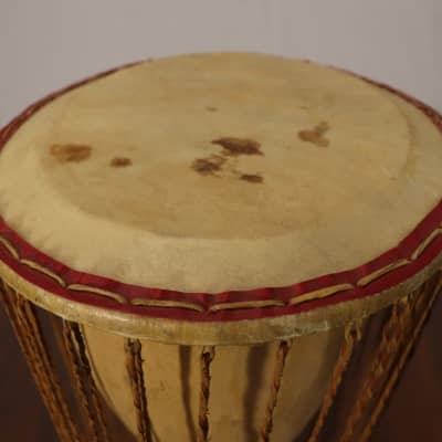 Handmade 8" Talking Drum w/Curved Mallet | Reverb