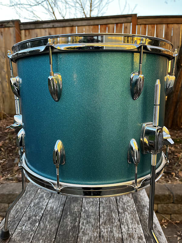 16x11 Tama floor tom, custom finish 1990's | Reverb