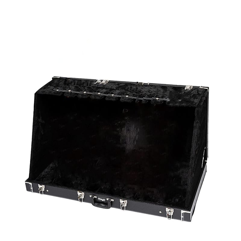 Stagg Universal Guitar Stand Case for 8 Electric or 4 | Reverb
