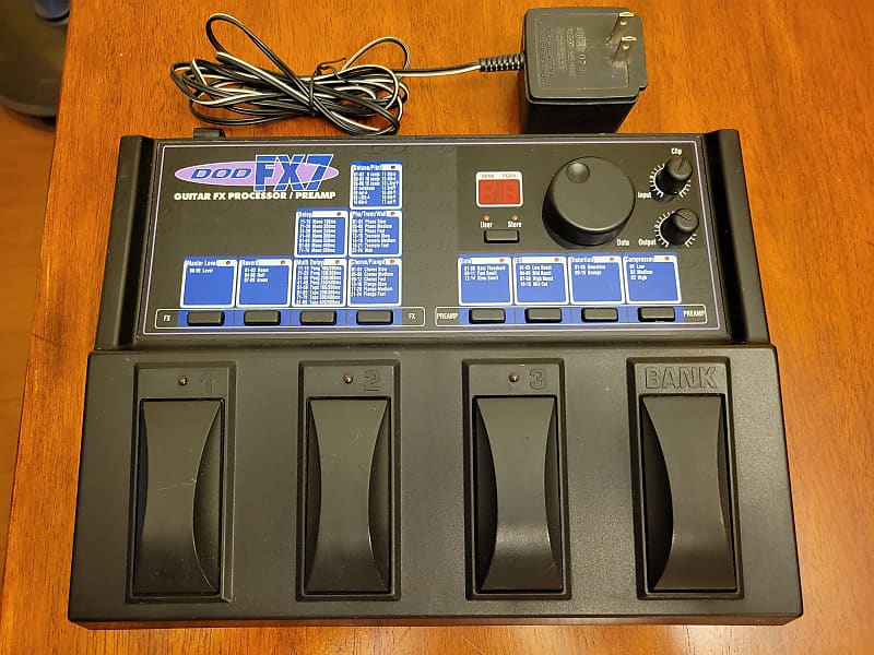 DOD FX7 Vintage Guitar Multi-Effects Pedal | Reverb