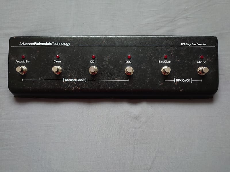 Marshall 6 Way AVT Stage Foot Controller 2000's - Black | Reverb UK
