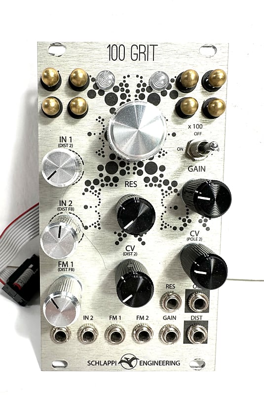Schlappi Engineering eurorack filter module with box 100 GRIT | Reverb