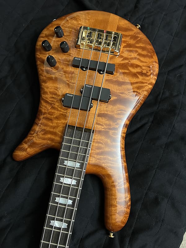 Spector Euro 4 LX DW 2022 Amber Gloss | Reverb