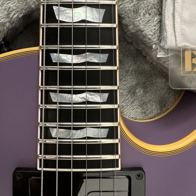 2021 ESP Eclipse CTM I FT Reversed Flag Inlays - Purple Satin | Reverb