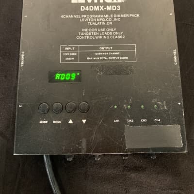 Leviton D4DMX-MD3 4-Channel DMX Dimmer | Reverb