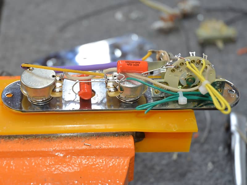 Handcrafted 1953 Telecaster "Blackguard" Wiring - Hoagland | Reverb