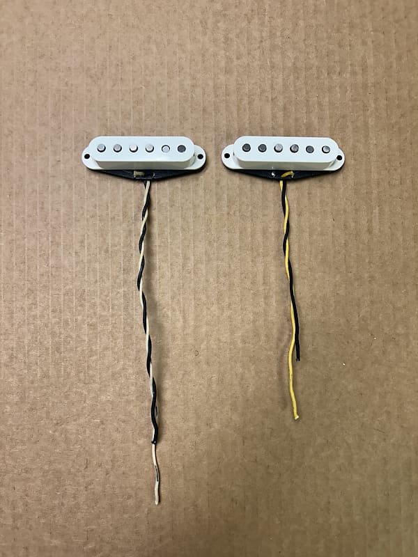 2021 Lollar Blonde Staggered Pickups (Neck + Middle) | Reverb