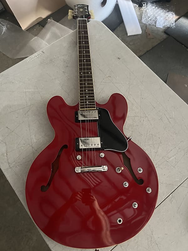 Epiphone Epiphone ES-335 Semi-Hollow Electric Guitar, project | Reverb