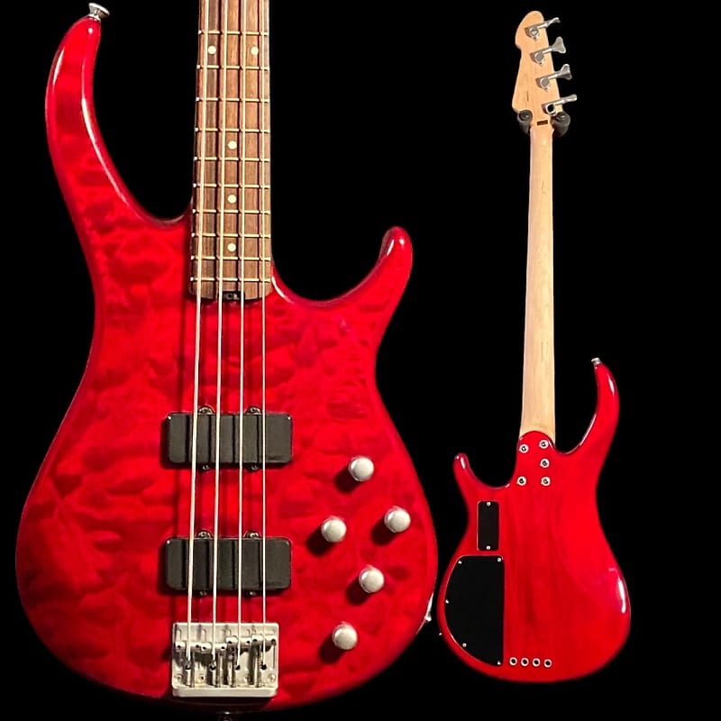 Peavey Fury IV Electric Bass Guitar Red | Reverb