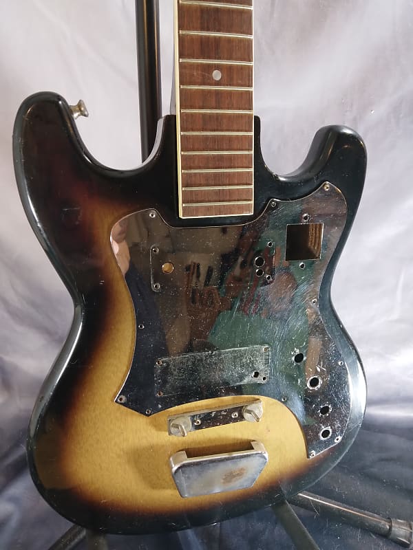 Decca Offset Electric Guitar "HUSK", Project Guitar 1960s | Reverb