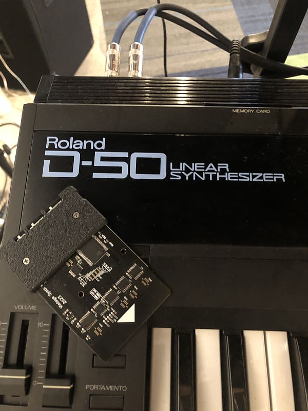 Roland D50 - Memory Card | Reverb