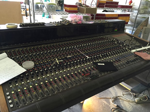 Vintage MCI JH-636 Analog Mixing Console Premium Eqs on all | Reverb