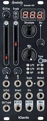 KLAVIS GRAINITY-Black : BRAND NEW : [DETROIT MODULAR] | Reverb
