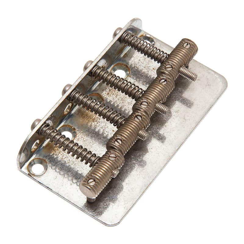 Gotoh VTB-4 Vintage Fender Style Bass Bridge (Aged/Relic | Reverb