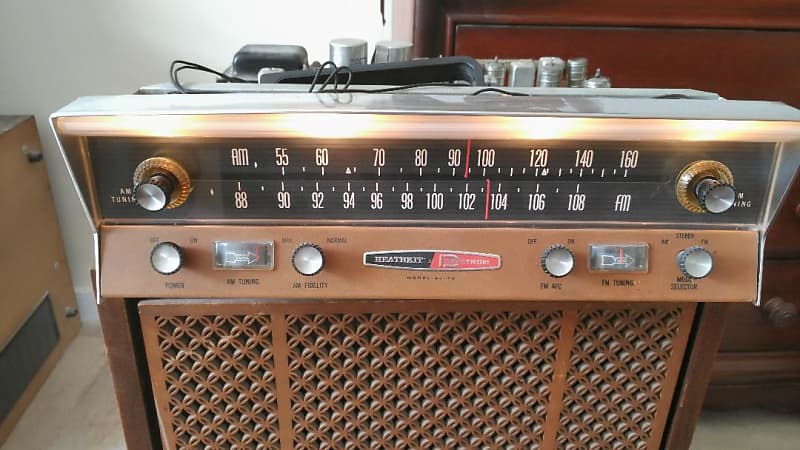 Heathkit AJ30 tube tuner in very good condition, serviced | Reverb