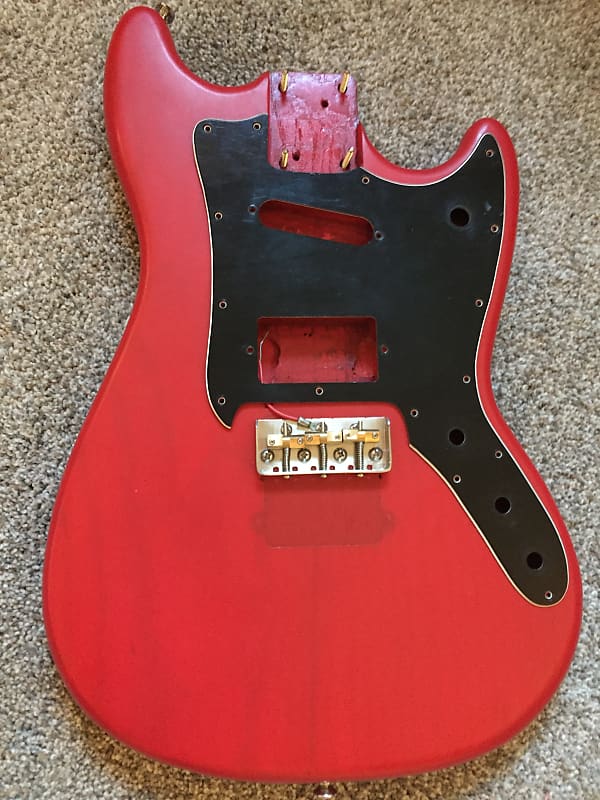 Fender Musicmaster body 70’s Duo Sonic | Reverb