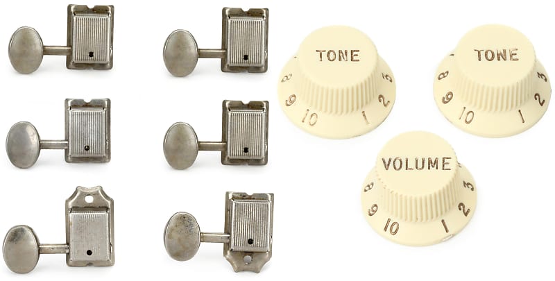 Fender Road Worn Guitar Tuning Machines Set - Road Worn | Reverb
